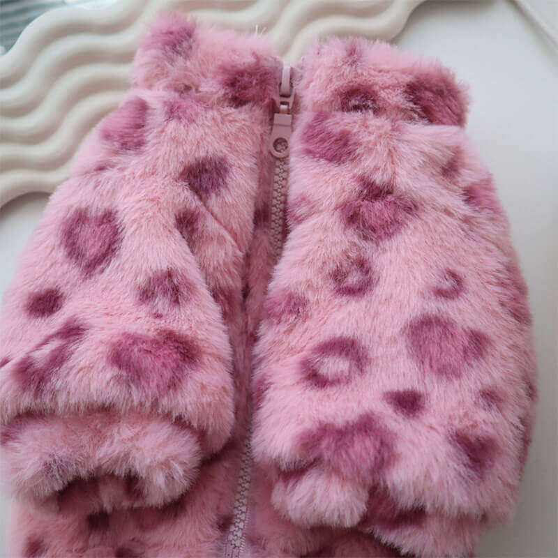 Dog Pink Leopard Jacket for Medium Dogs | Dog Accessories Shop – Frenchiely