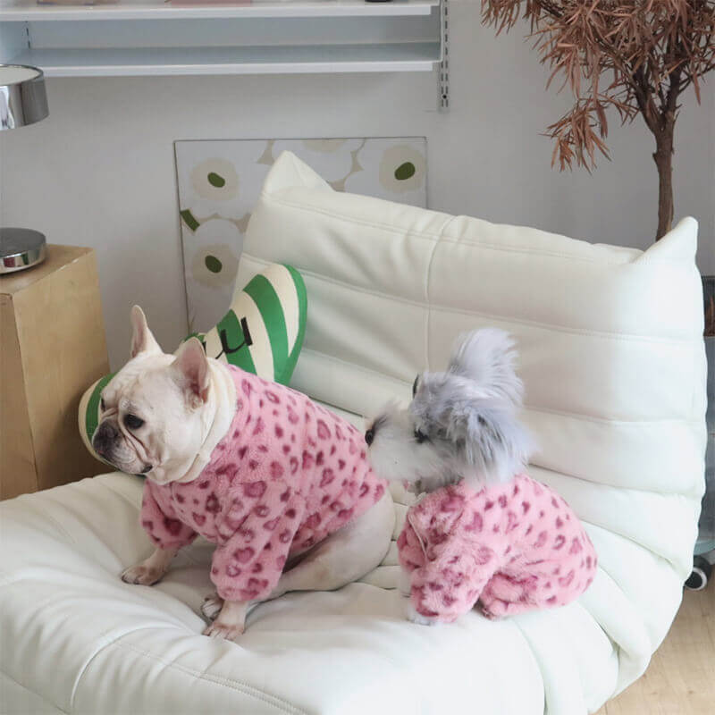 Dog Pink Leopard Jacket for Medium Dogs | Dog Accessories Shop – Frenchiely